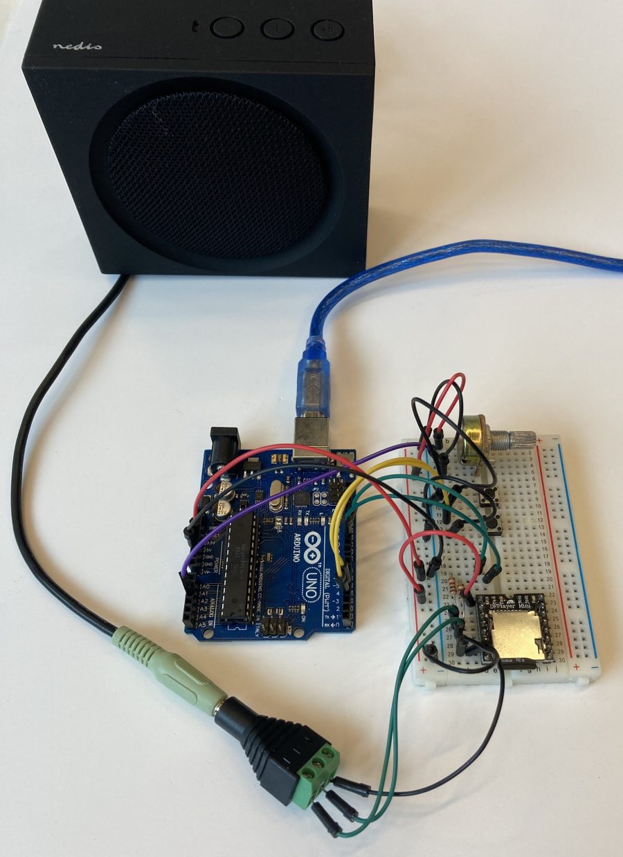 Playing MP3 files with DFplayer mini and Arduino – AIRLab